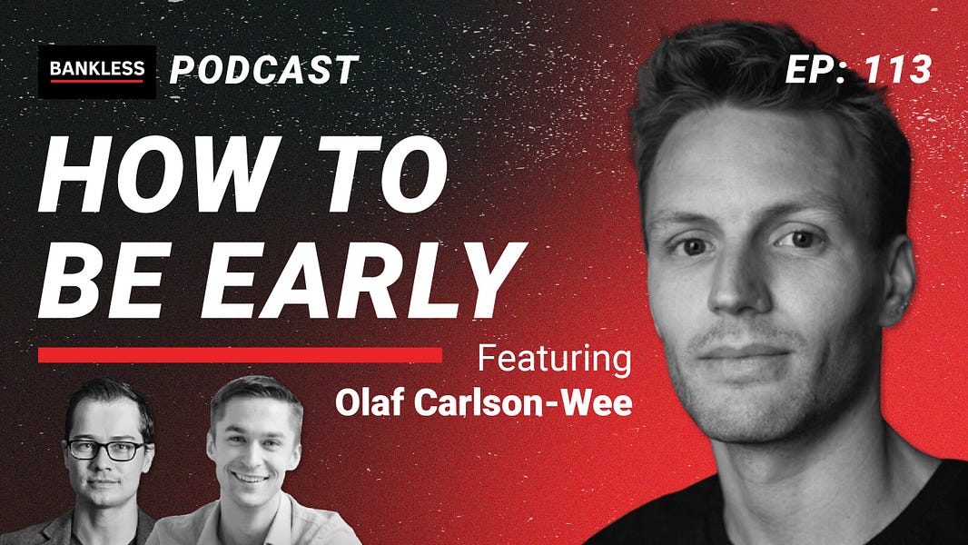 How to Be Early | Olaf Carlson-Wee