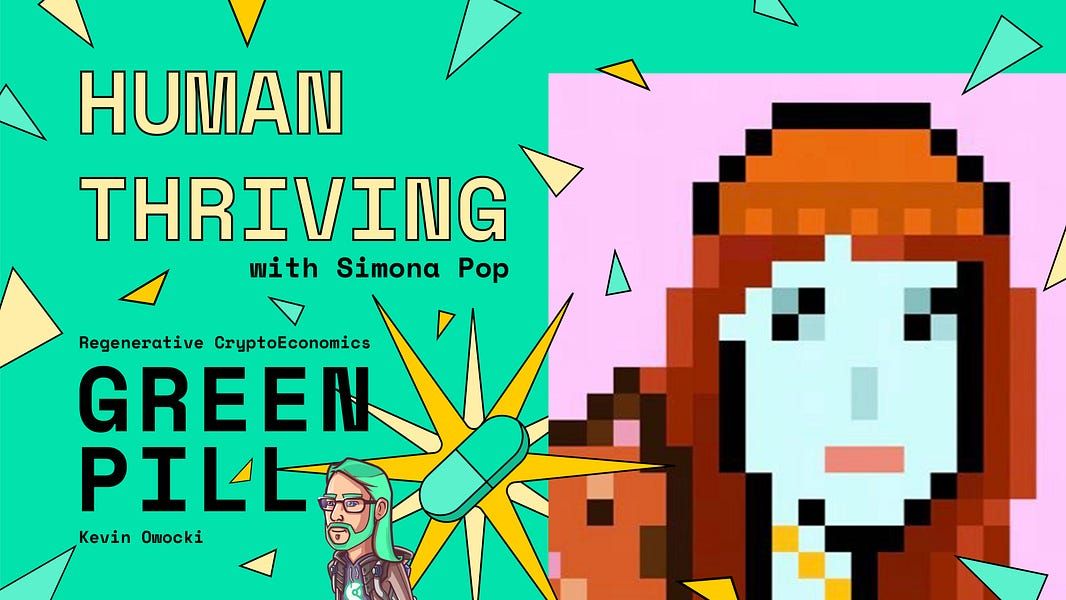 8 - Human Thriving with Simona Pop - by Kevin Owocki